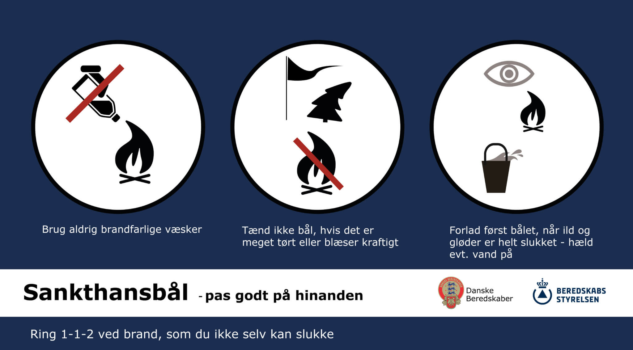 Brandsikker sankthans - Danskeberedskaber