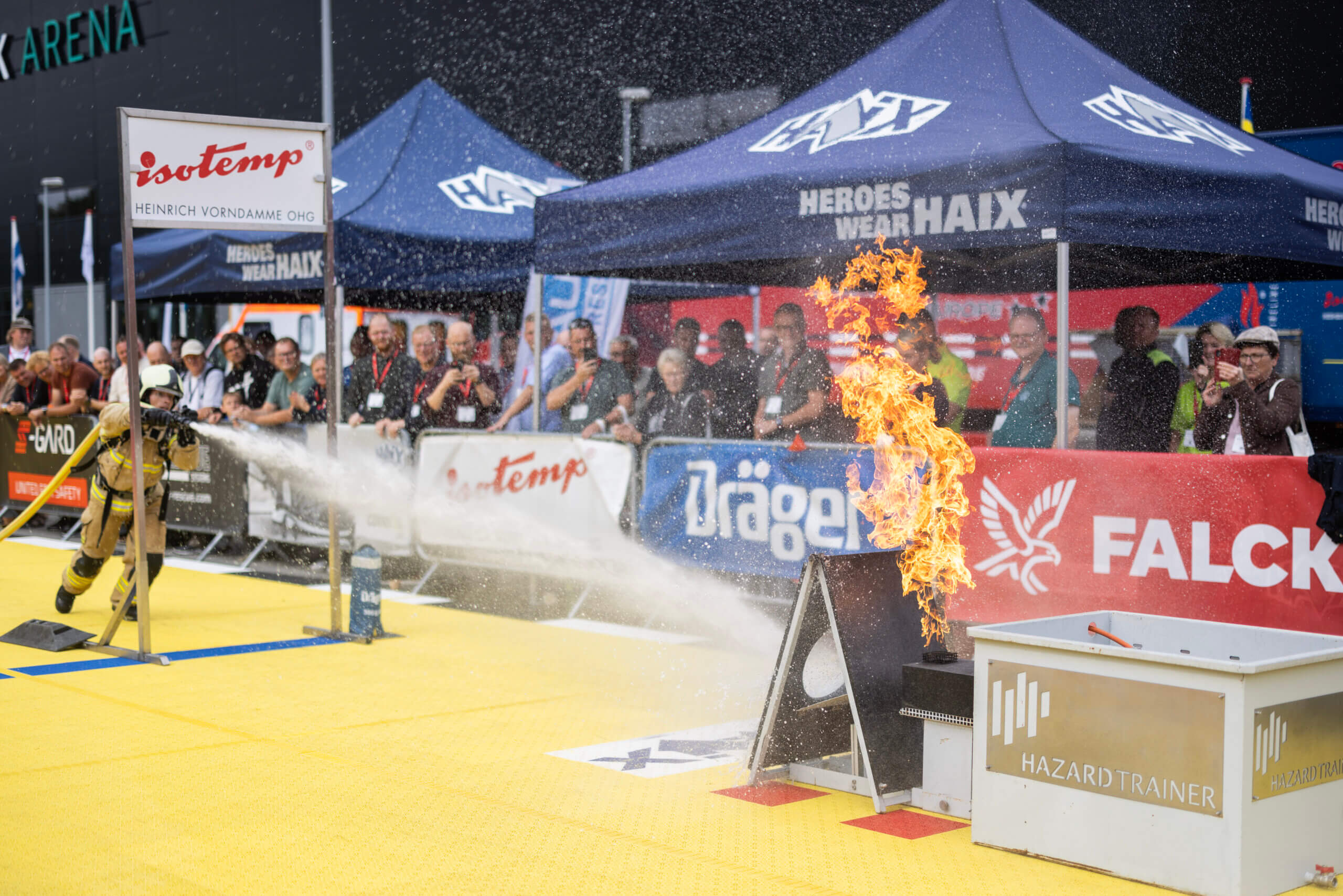 Smoke diving gear and sheer muscle: Europe’s Toughest Firefighters to ...